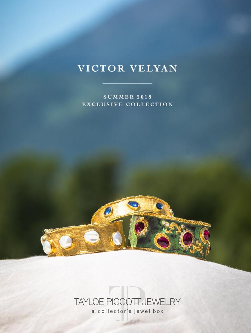 非典型珠宝设计师品牌Victor Velyan 18年珠宝款式画册 – 西西里亚素材